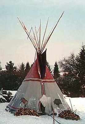 Native American Tipis | FamWest natural tents