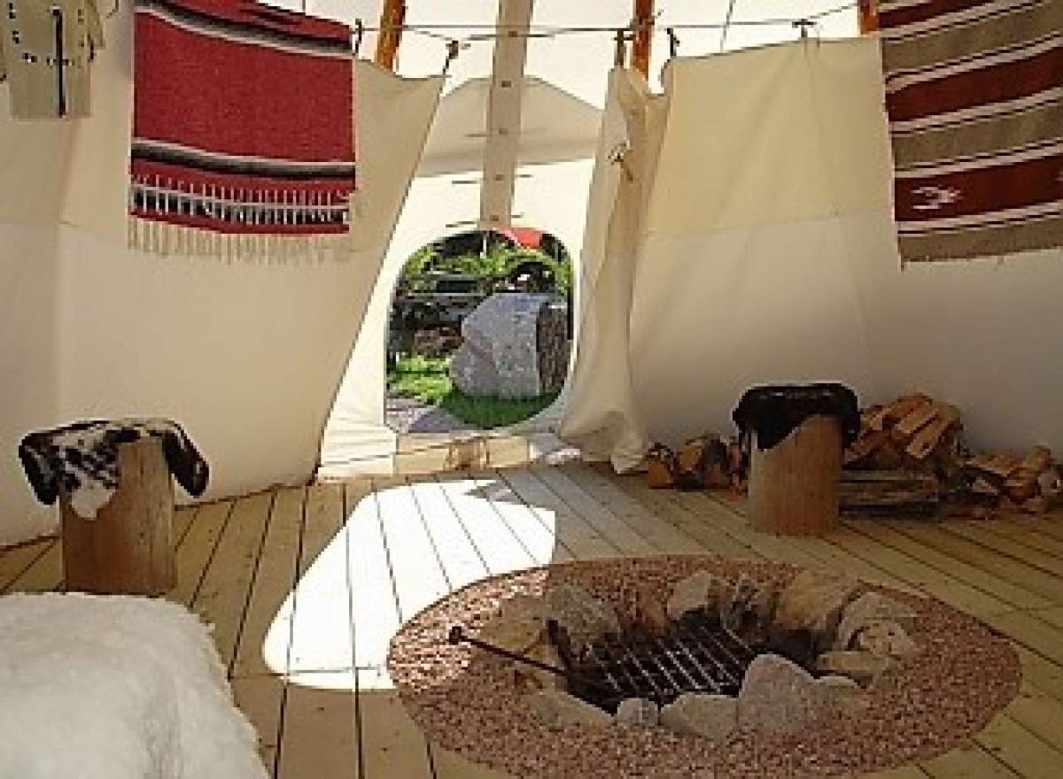 Tipi (tenda indiana) - Tende indiane | FamWest tenda tradizionale